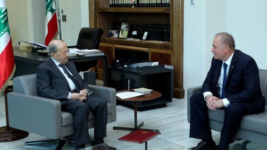 President Aoun has received a congratulatory message on independence ...