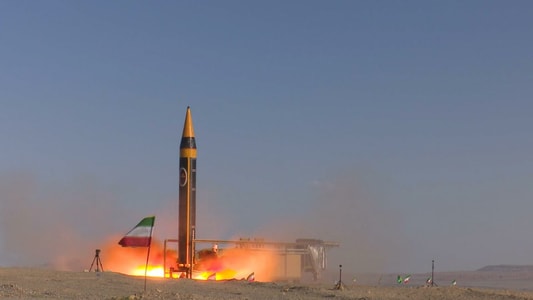 Iran Successfully Test Fires 2 000 Km Range Ballistic Missile Mtv Lebanon