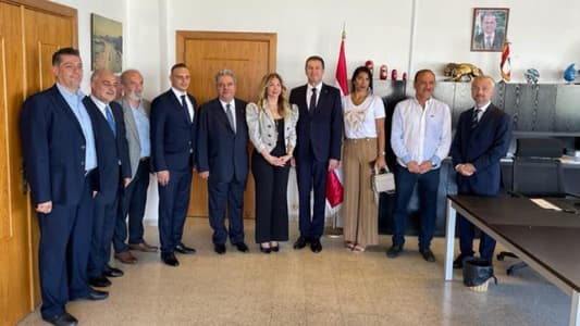 Zgharta Qaimaqam welcomes Romanian Ambassador - MTV Lebanon