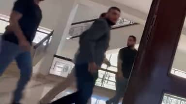 Watch: Hannibal Gaddafi after the court hearing - MTV Lebanon