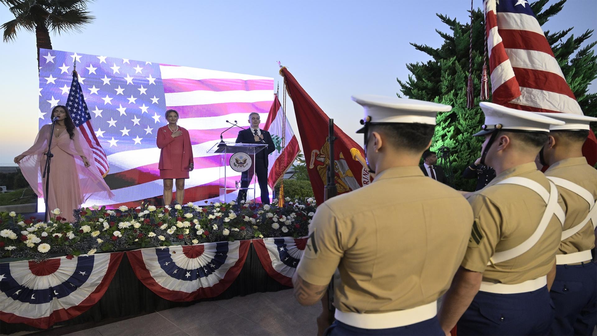 US Embassy in Beirut celebrates 249th anniversary of US Independence ...