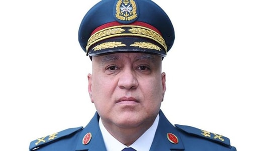 Acting Army Commander Major General Hassan Audi has just arrived at ...