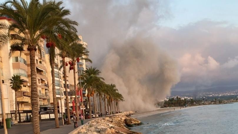 Watch: Heavy Airstrike Targeted Building in Tyre - MTV Lebanon