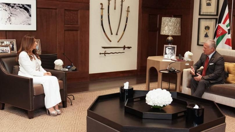 King Abdullah II receives Akar, confirms the Kingdom's support for ...